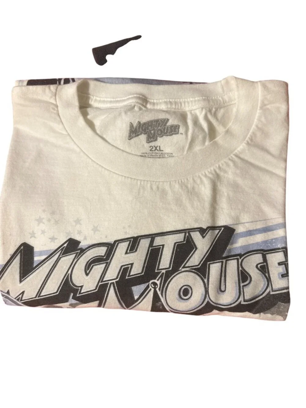 Mighty Mouse | Tops | Mighty Mouse Graphic Tee Shirt Vintage Style ...